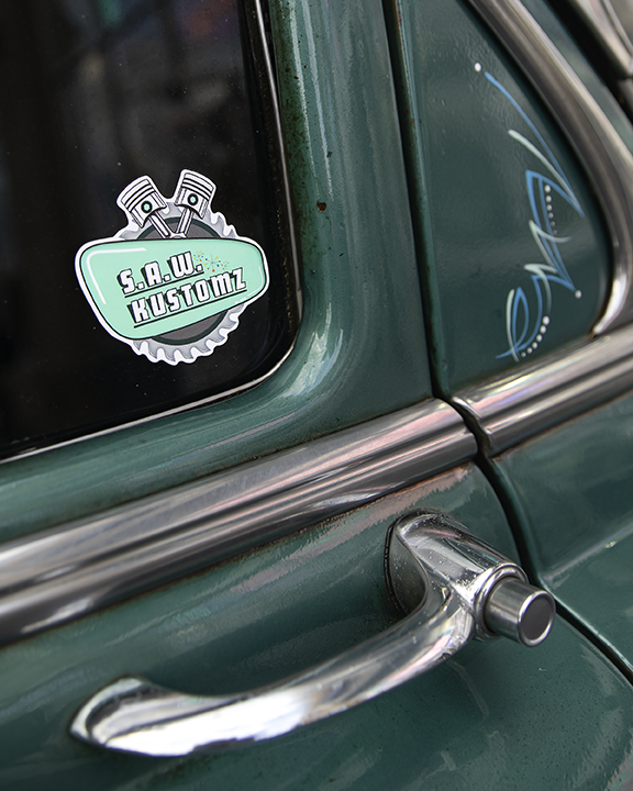 3" Signature Saw Blade Sticker – SAW Kustomz